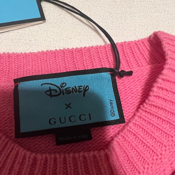 Gucci | Sweaters | Disney X Gucci Barbie Pink Sweater Size Small Brand ...
